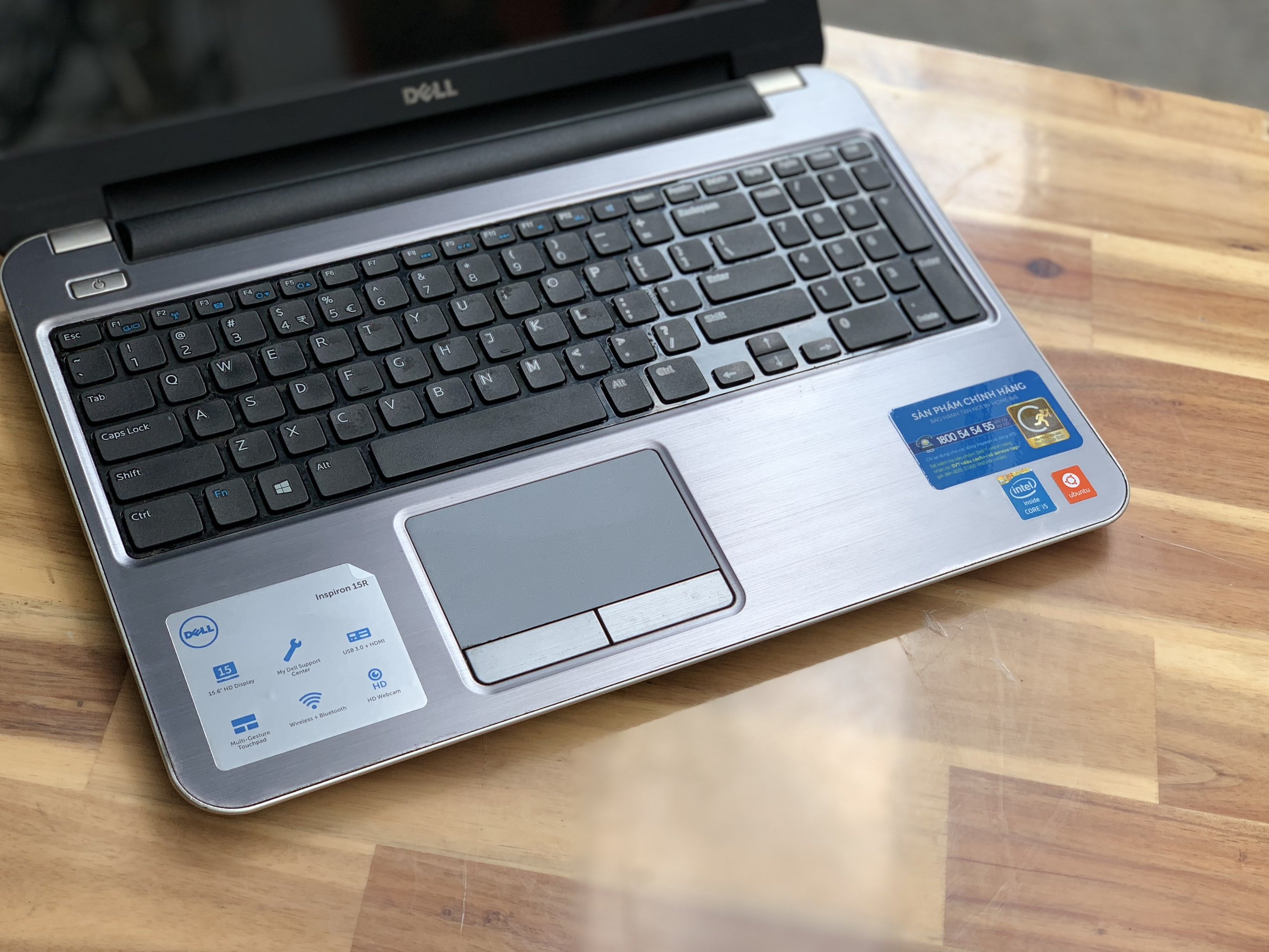 Laptop Dell Inspiron 5521 I5 3337U/ Ram 4GB/ SSD 128GB/Vga HD4000/ Vỏ ...